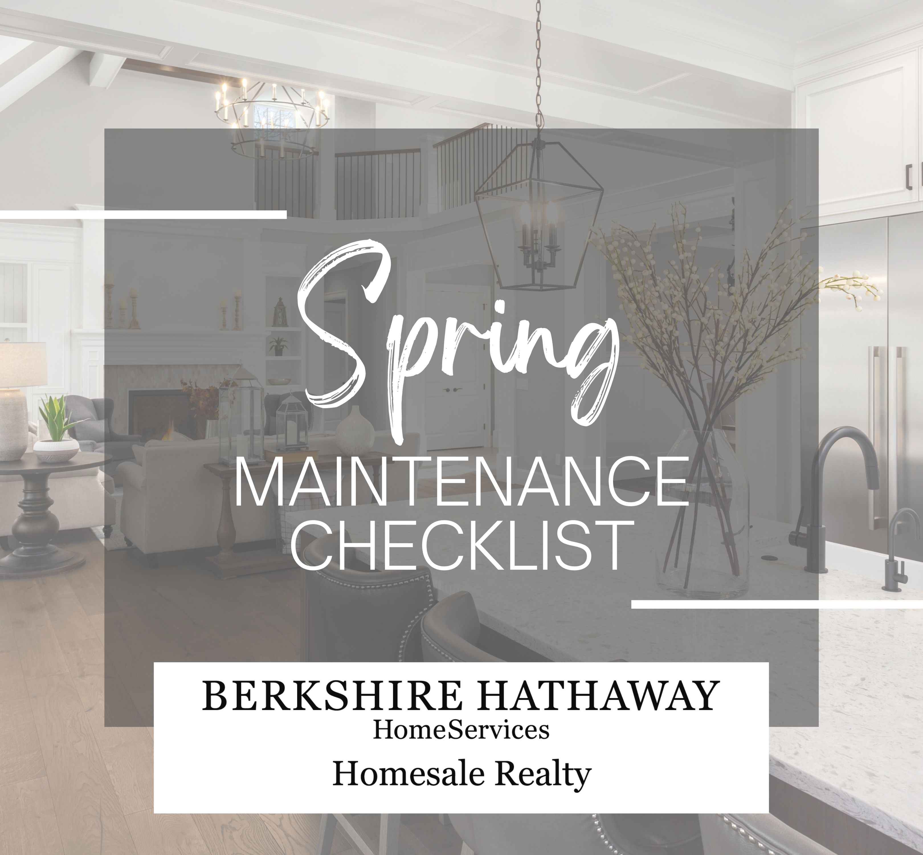 Spring Maintenance Checklist – AskHomesale.com